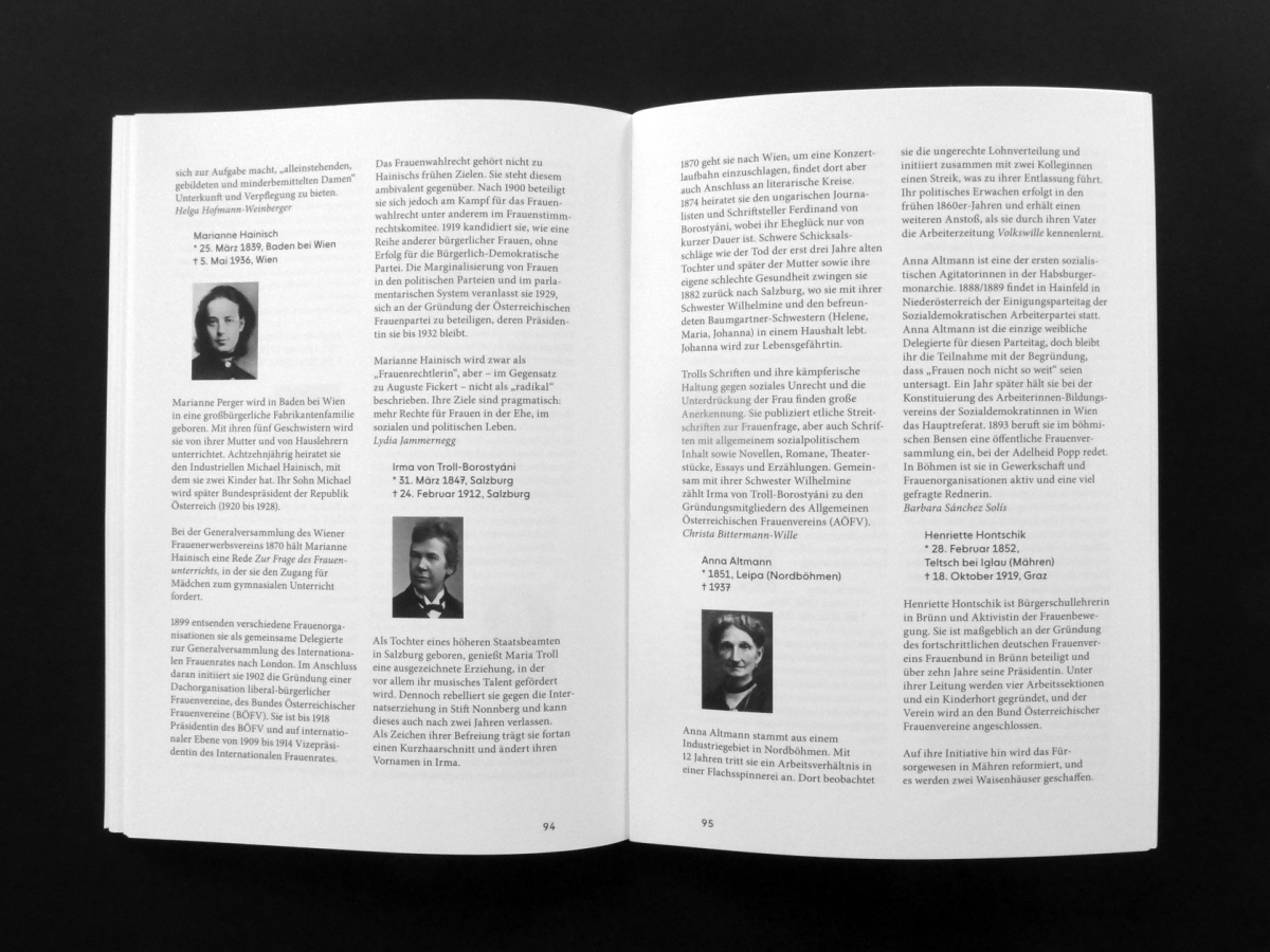 Frauen und Mädchen!